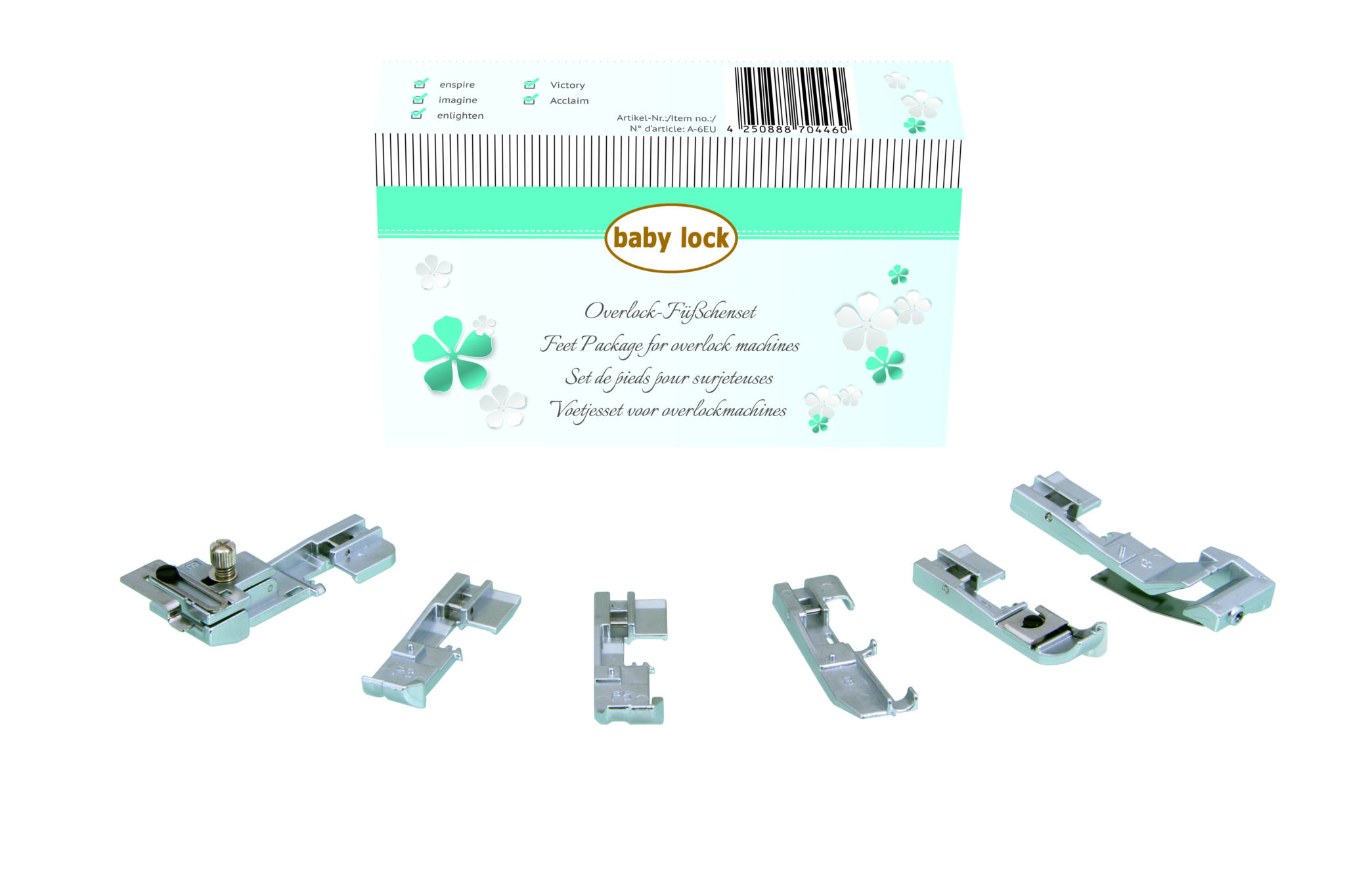 Baby-Lock open naaivoet met geleiders coverlock - INGEnaaimachines